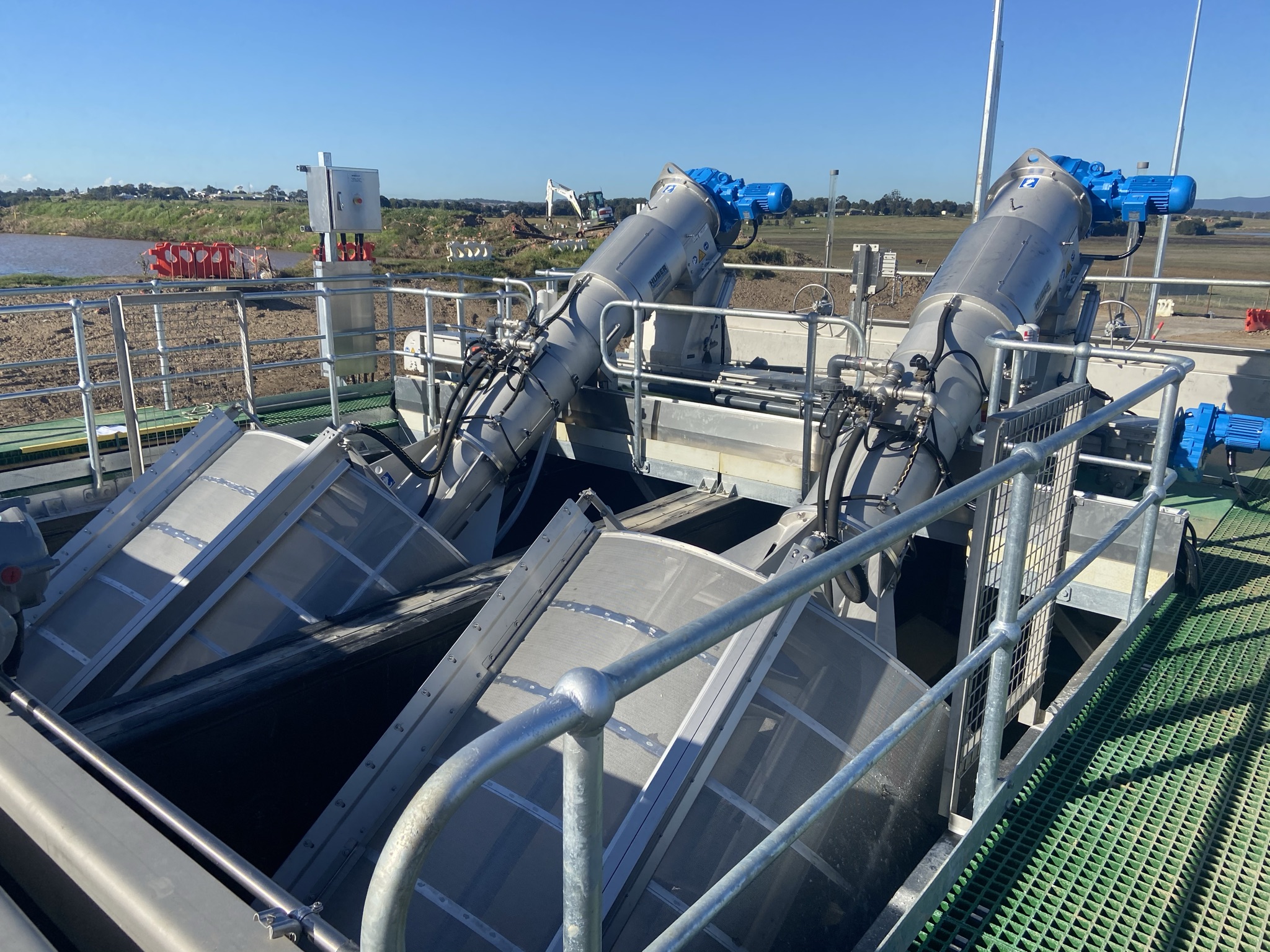 Inclined Drum Screens - Hydroflux Epco New Zealand